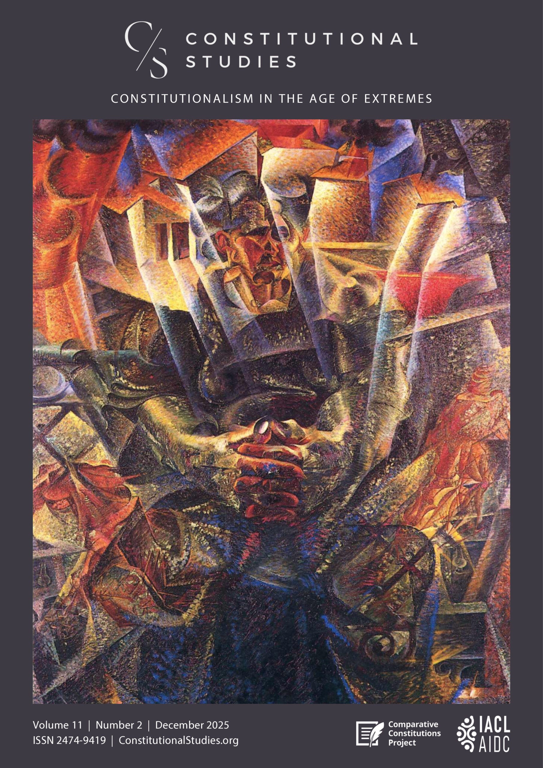 Constitutional Studies publishes new issue on Constitutionalism in the ...